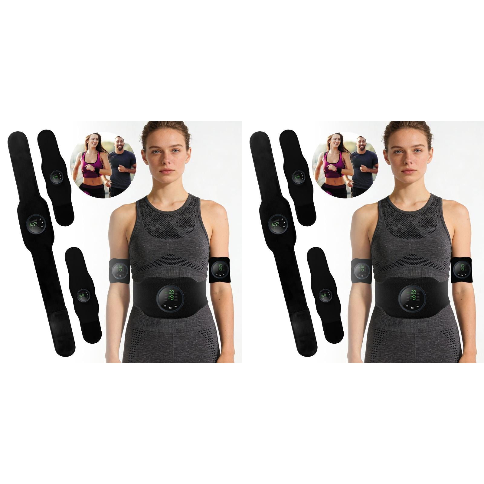45.6*6.3" Abs Stimulator Muscle Training â Ab Core Toner Belt with ...