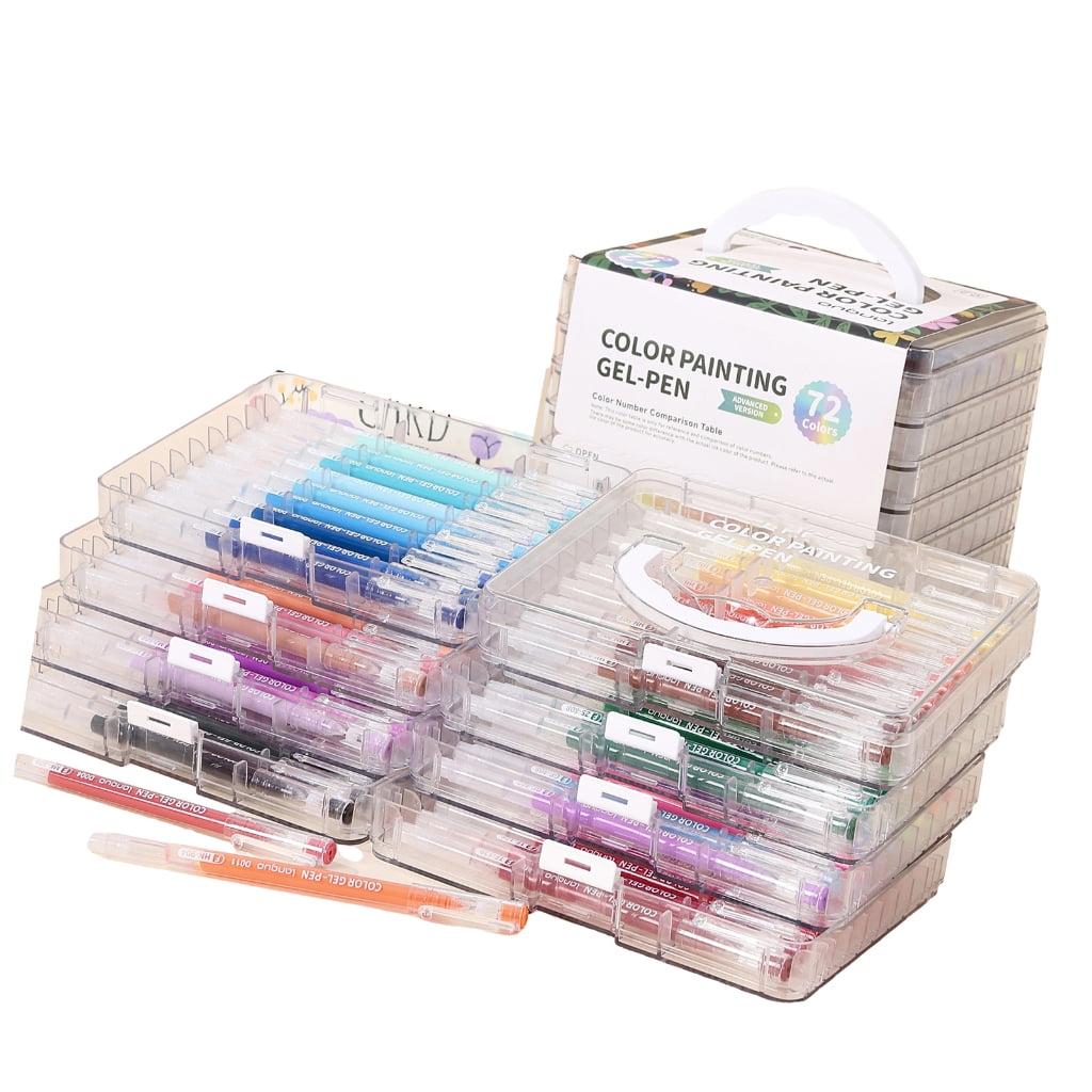 45/72/99 Color Colorful Gel Pen Multicolored Journaling Colored Drawing ...