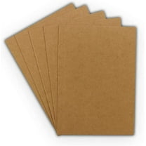 0.25" Thick Blank MDF Chipboard Sheets for Painting, Arts and Crafts (8 ...