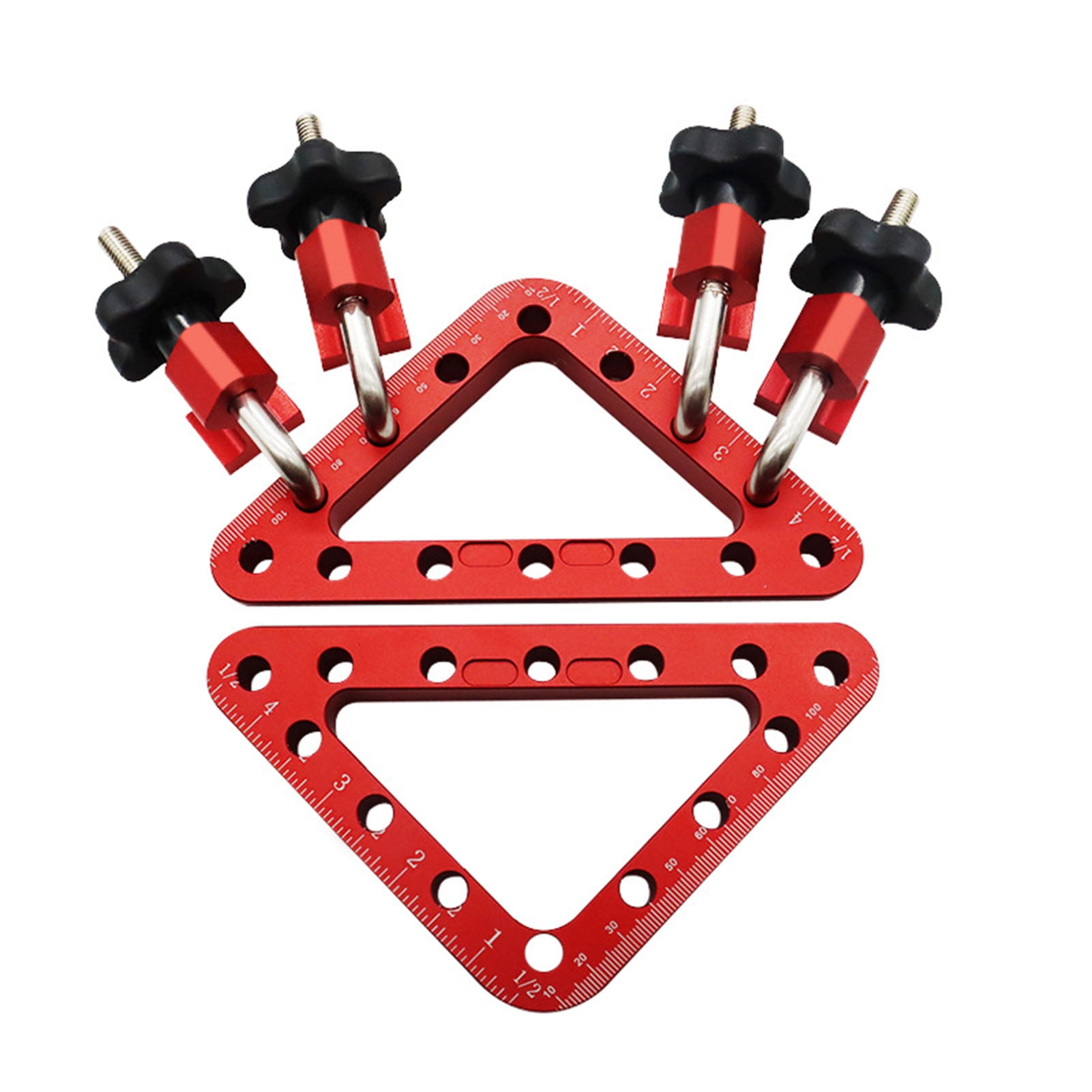 45 and 90 Degree Aluminum Corner Clamp, 2 Pcs Woodworking Positioning ...