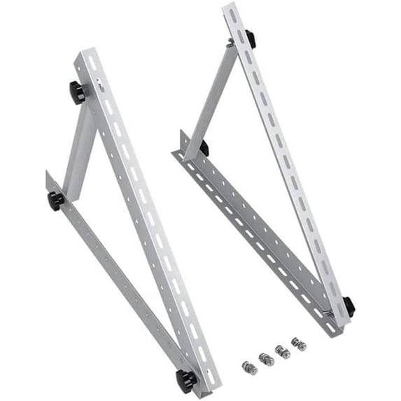 45 in Adjustable Solar Panel Mount Brackets Kit - Anodized Aluminum ...