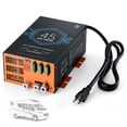 45 Amp RV Power Converter, 110V AC to 12V DC Battery Charger with Smart ...