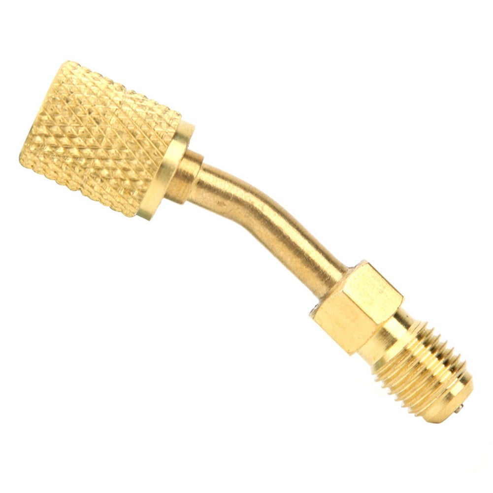 45° Angle R410A Adapter 5/16\" Female X 1/4\" Male Sae for Mini Split ...