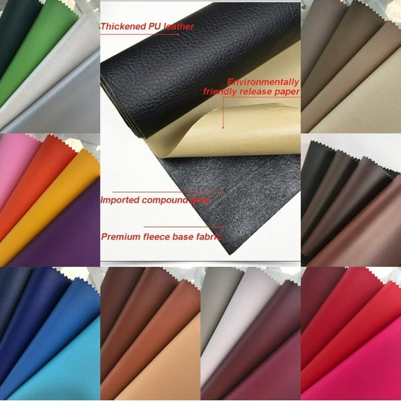 Self-adhesive Leather Fabric