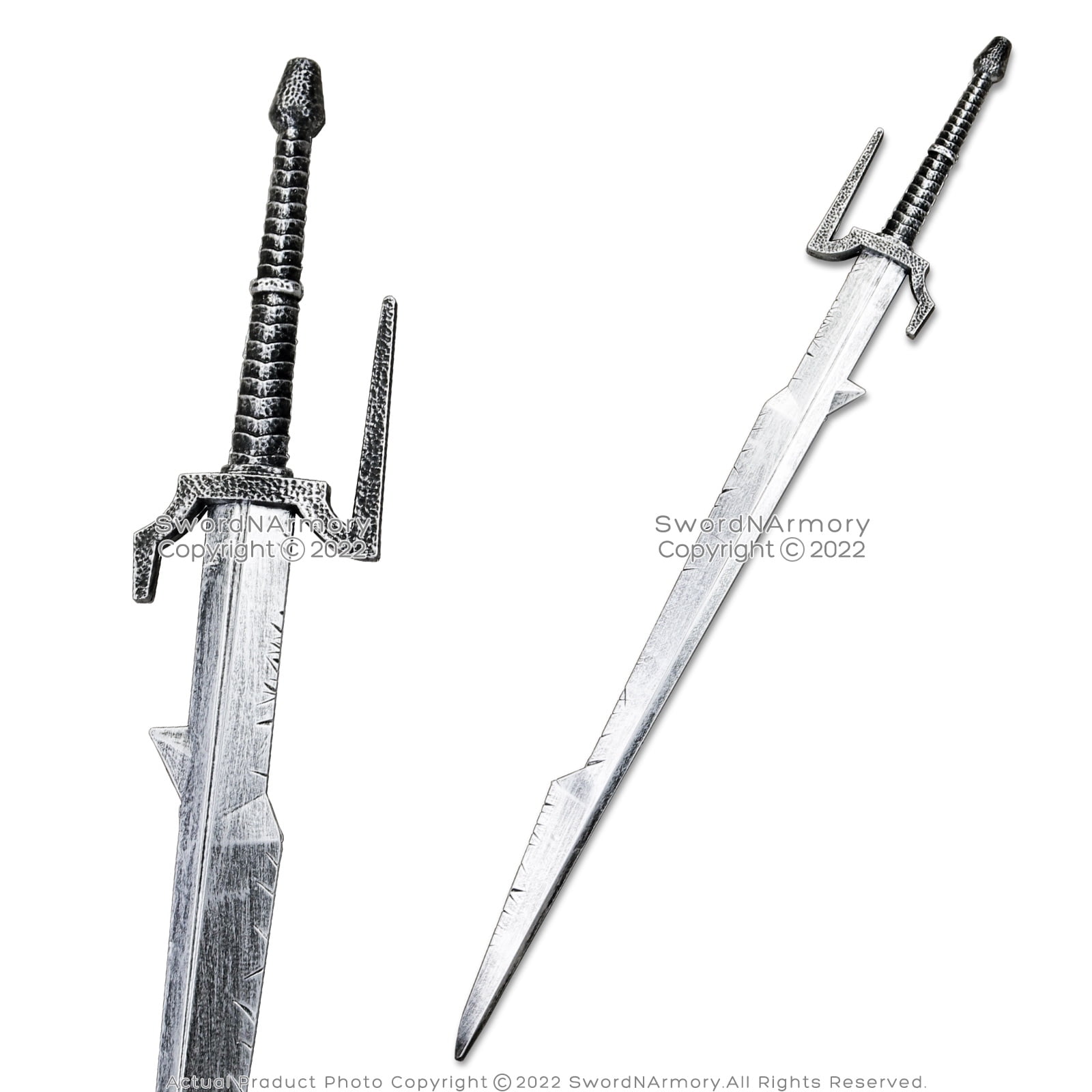 45" D’yaebl Foam Sword Geralt Witch Scimitar Fantasy Medieval Game ...