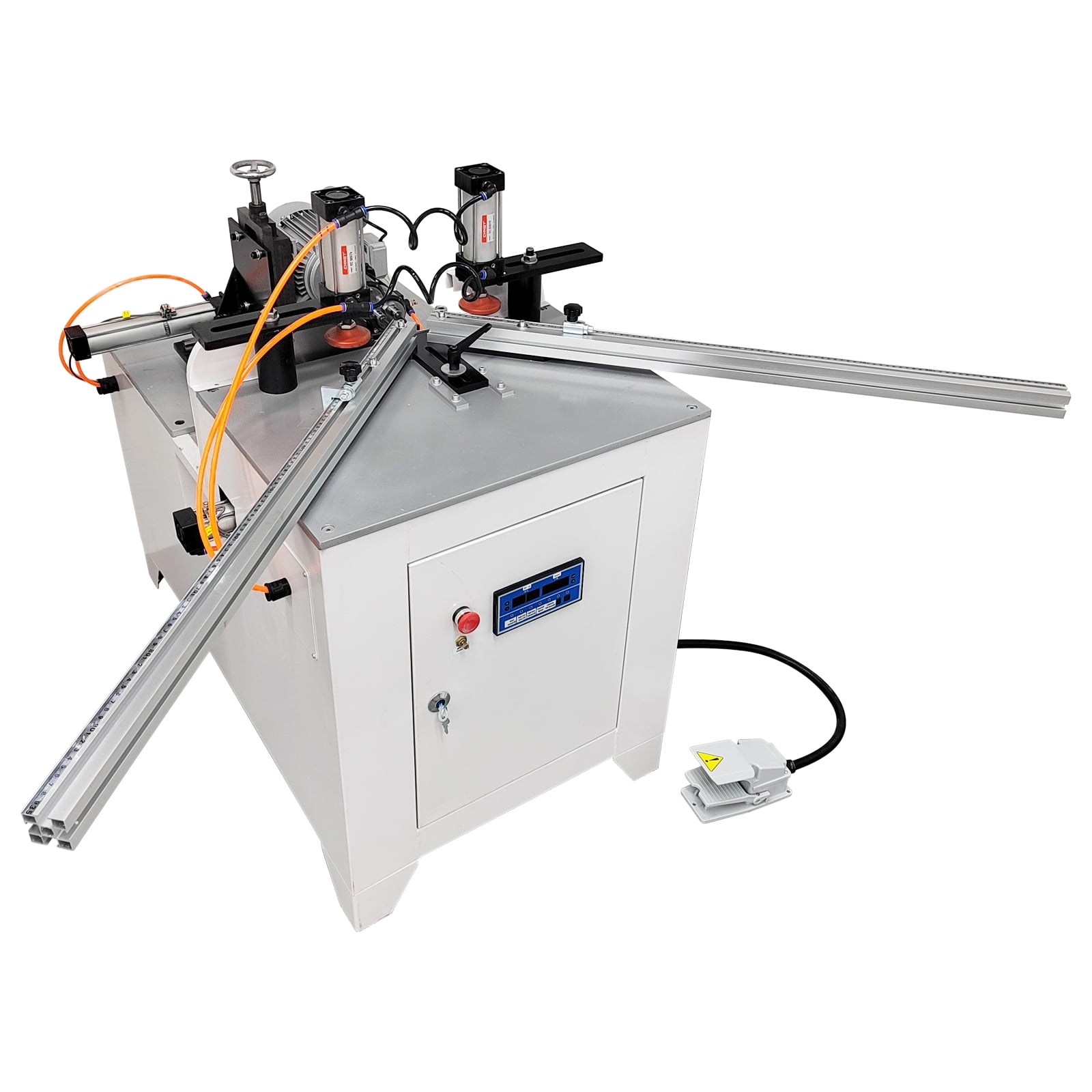 45 Degree Angle Cutting Punching Machine Metal Wood Cutting Saw 220V ...