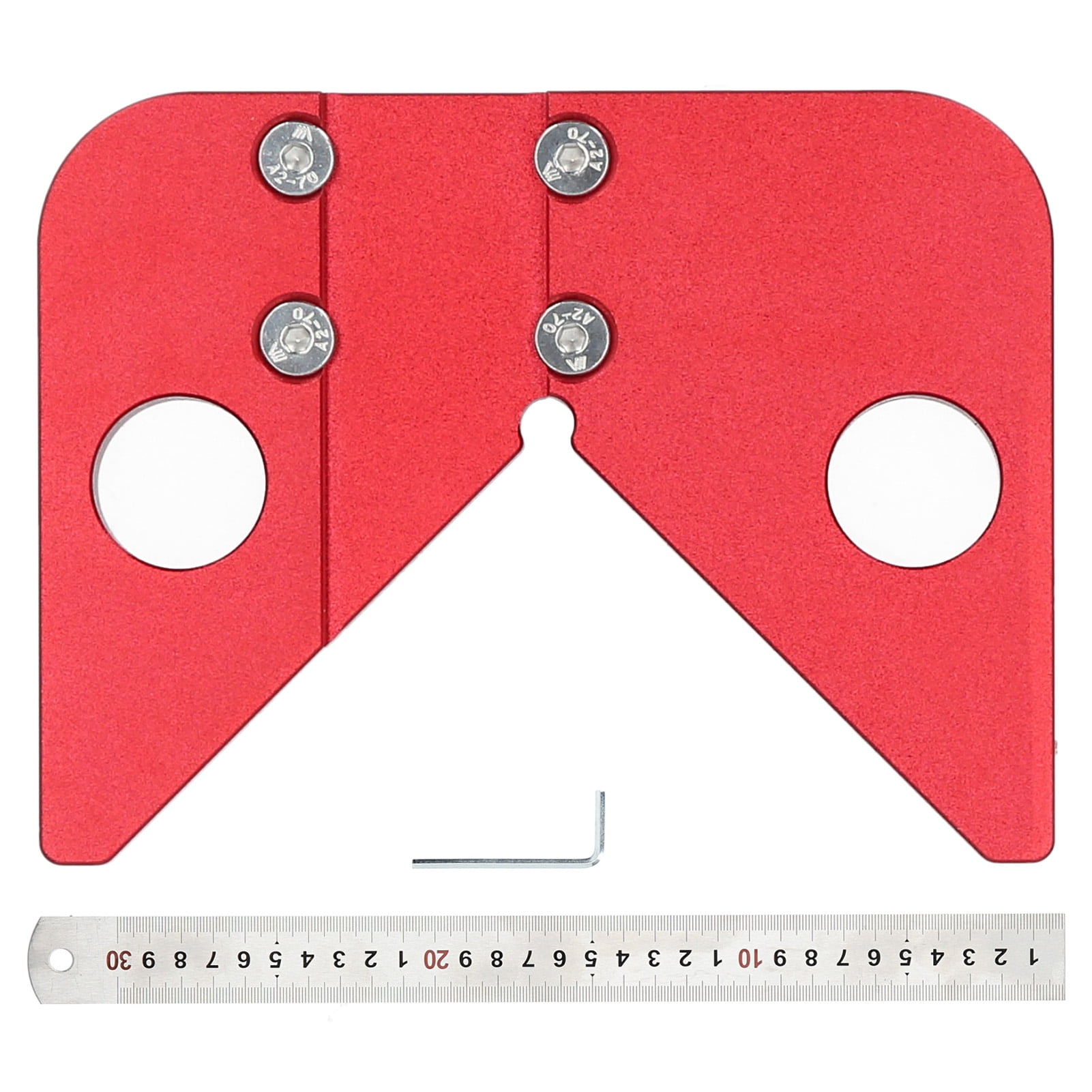 45 Degree Angle Scribe Woodworking Center Line Gauge Carpenter Layout ...