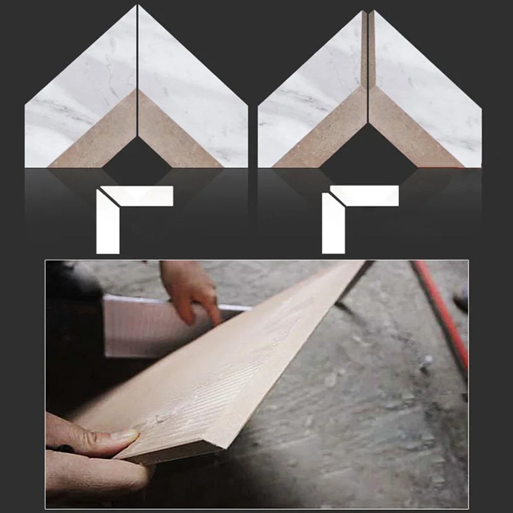 45 Degree Angle Tiling Chamfer Cutting Machine Bracket Chamfering Guide ...