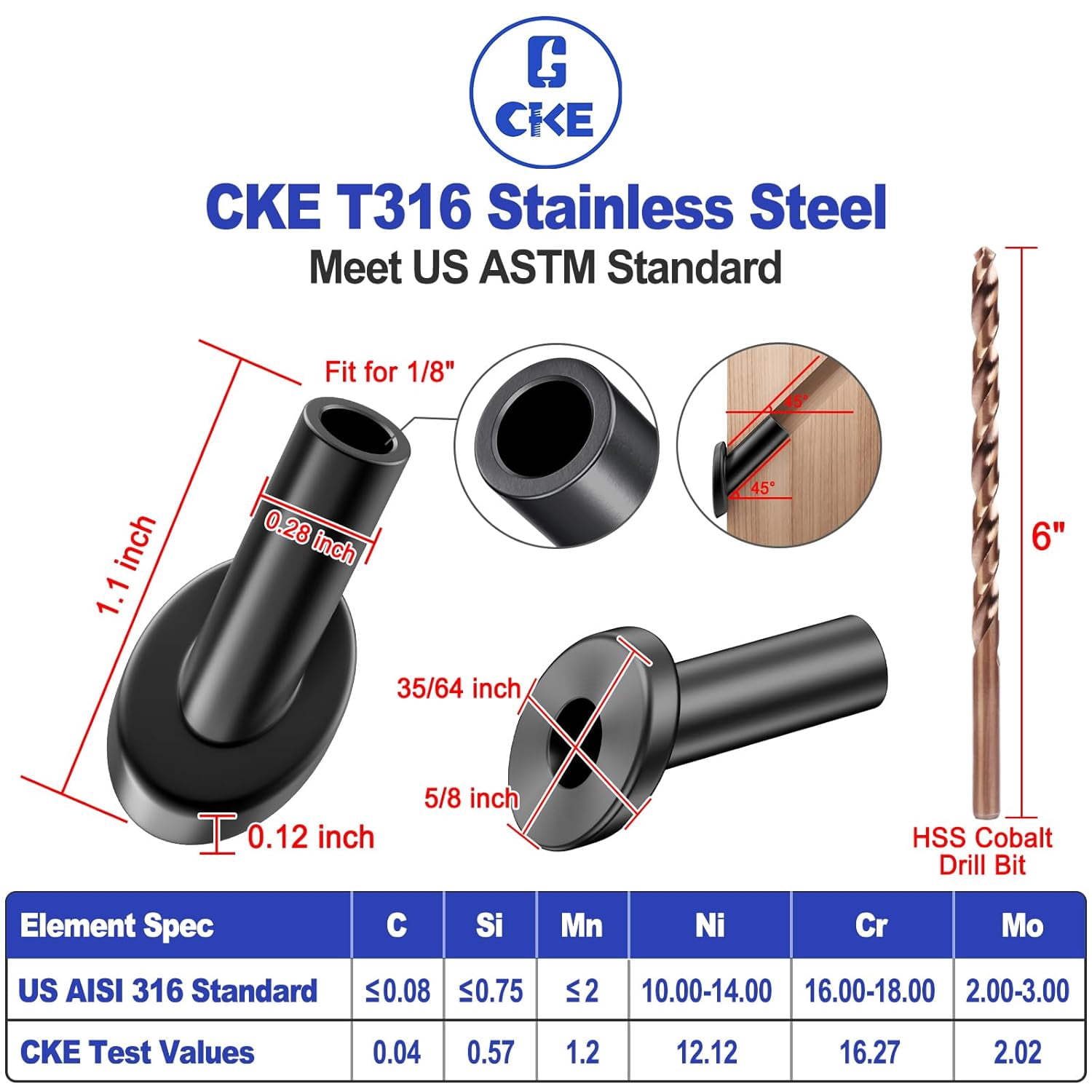 45 Degree Black Stainless Steel Cable Railing Corner Protector Sleeve ...