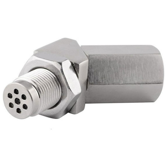 45 Degree Car Oxygen 02 Sensor Adapter CEL Fix Check Engine Light ...
