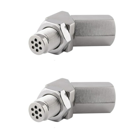 45 Degree Car Oxygen 02 Sensor Adapter CEL Fix Check Engine Light ...