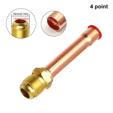 tooloflife Copper Bulkhead Fitting Pipe Connection for Copper Tube ...
