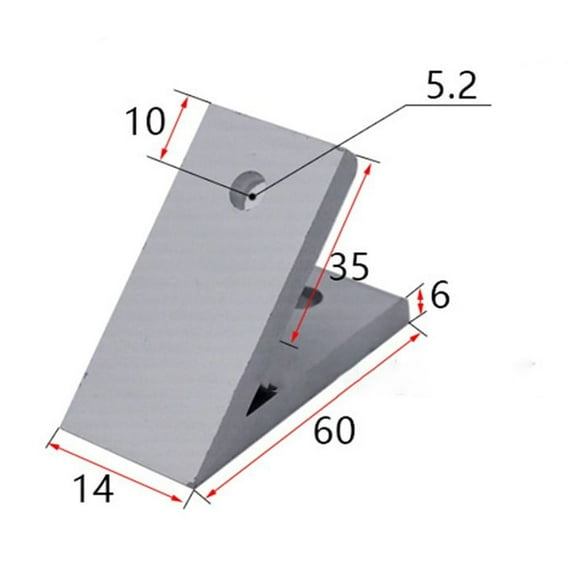 45 Degree Angle Bracket