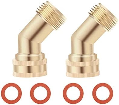 45 Degree Garden Hose Elbow, Eliminates Stress and Strain On RV Water ...