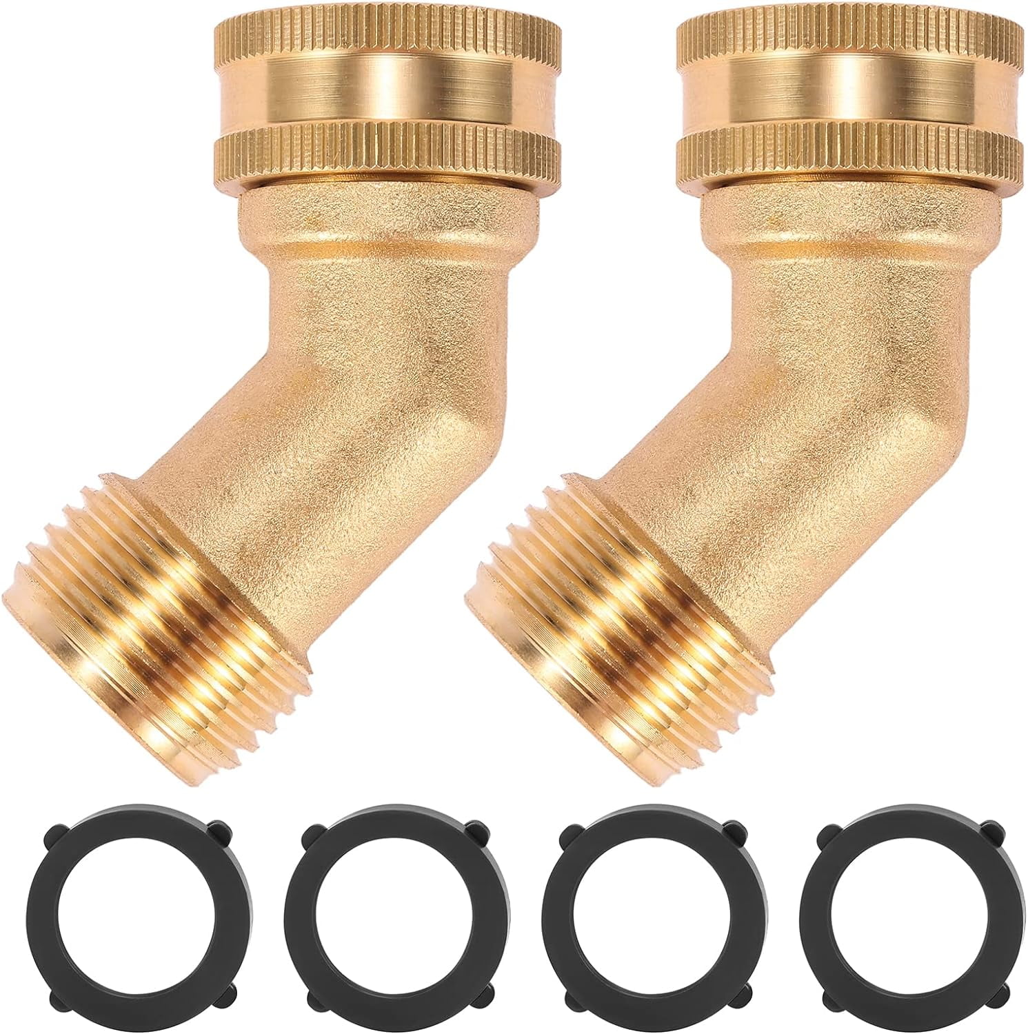 45 Degree Garden Hose Elbow, Eliminates Stress and Strain On RV Water ...