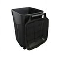 45 Gallon Heavy Duty Plastic Garbage Cans Trash Cans Rubbish Bin with ...