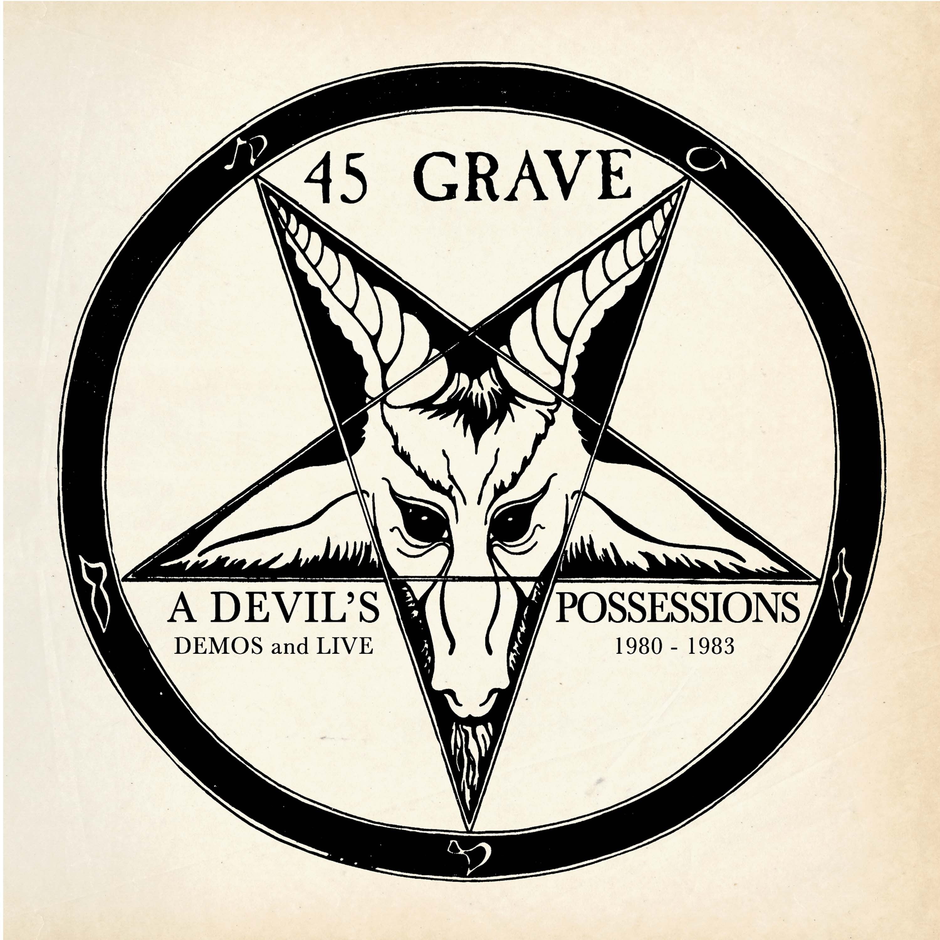 45 Grave - A Devil's Possessions - Demos & Live 1980-1983 - GOLD/PURPLE ...