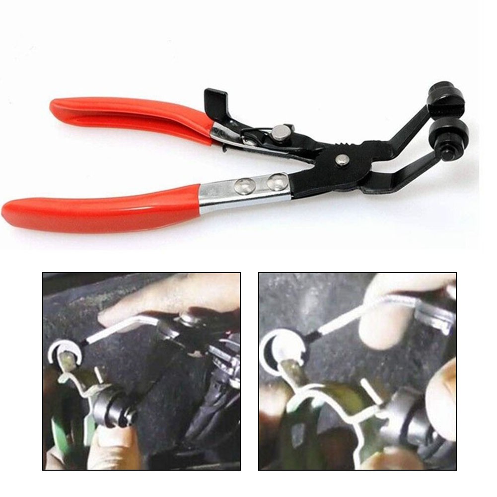 45° Hose Clamp Pliers Locking Removal Installer Water Tube Fuel Wire ...