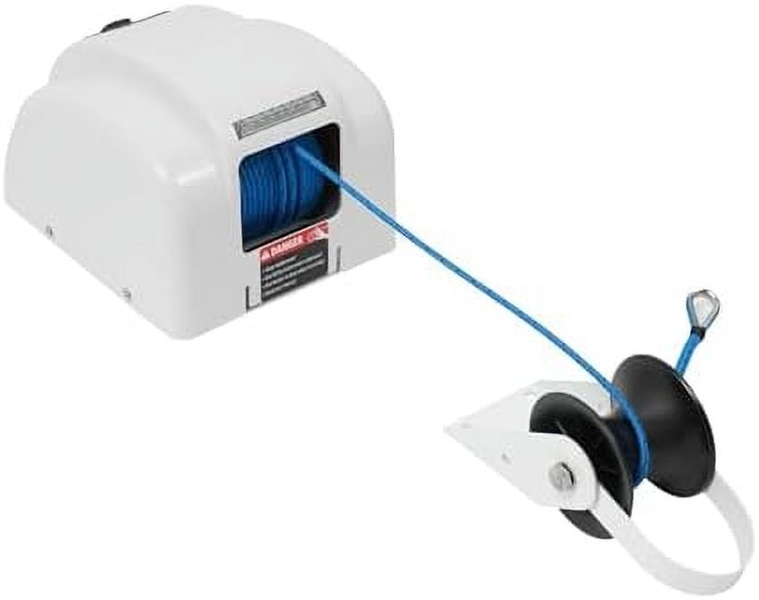 45 LBS Boat Electric Anchor Winch, Marine Anchor Windlass System, 12V ...