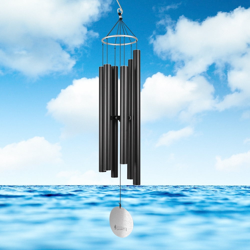 "45"" Large Tuned Bass Deep Tone Wind Chimes, Soothing Melody for ...
