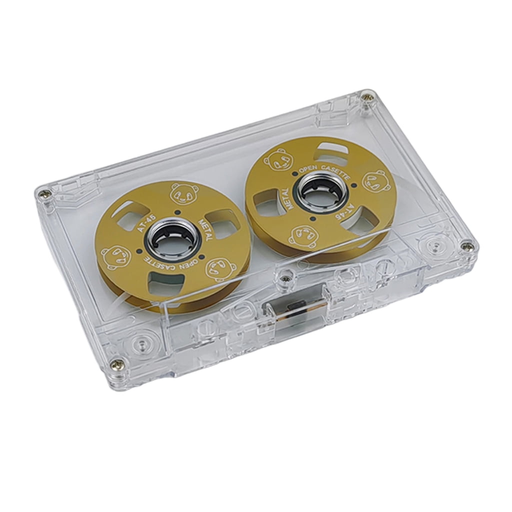 45 Minutes Blank Cassette Tape Double Side Metal Magnetic Tape Standard ...