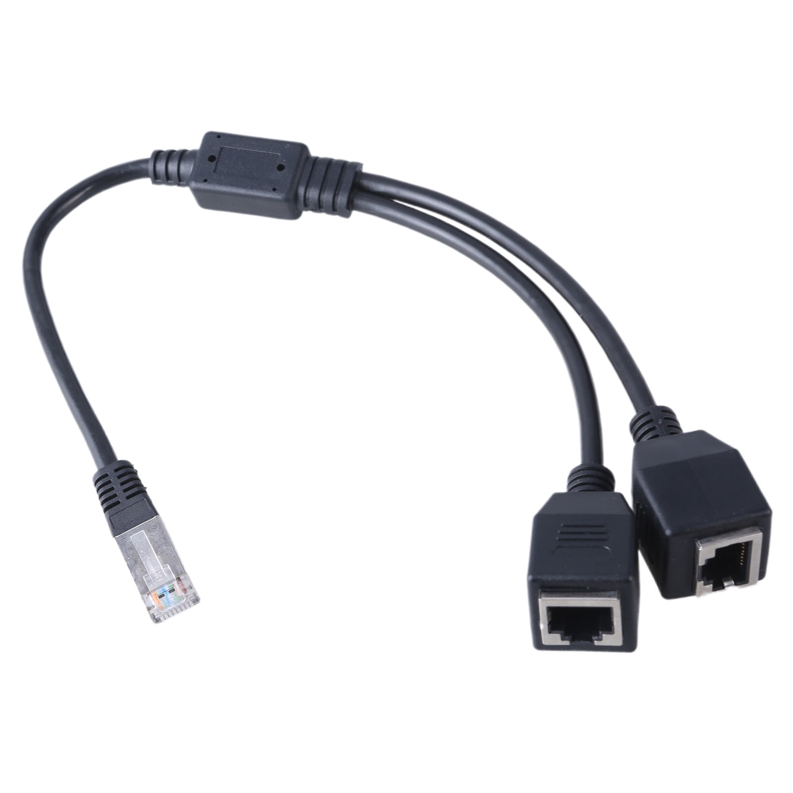 45 Networking Y Splitter Cable 1 Male to Double Female Ethernet Port ...