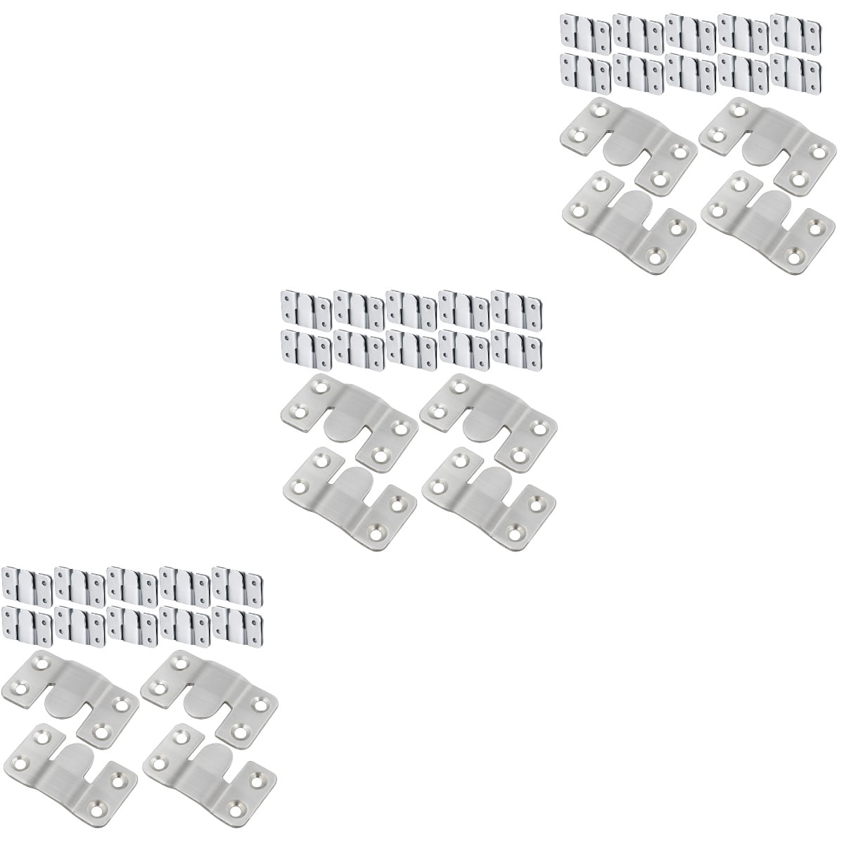 45 Pairs Frame Hanger Heavy Duty Picture Hangers Hanging Hooks for ...