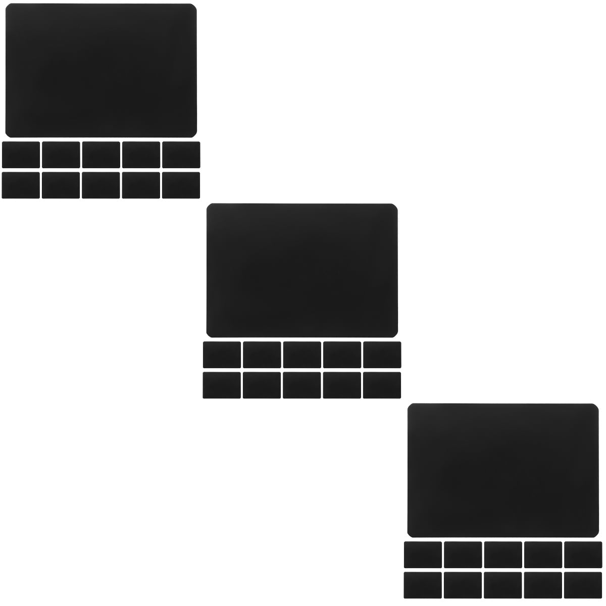 45 Pcs Food Label Tab Labels Rack Shelf It Can Move Vertical Clamp Abs ...