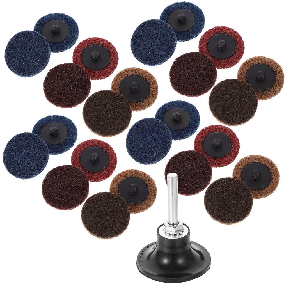 45 Pcs Grinding Polishing Sheet Nylon Fibre Wheel Sanding Pads For ...