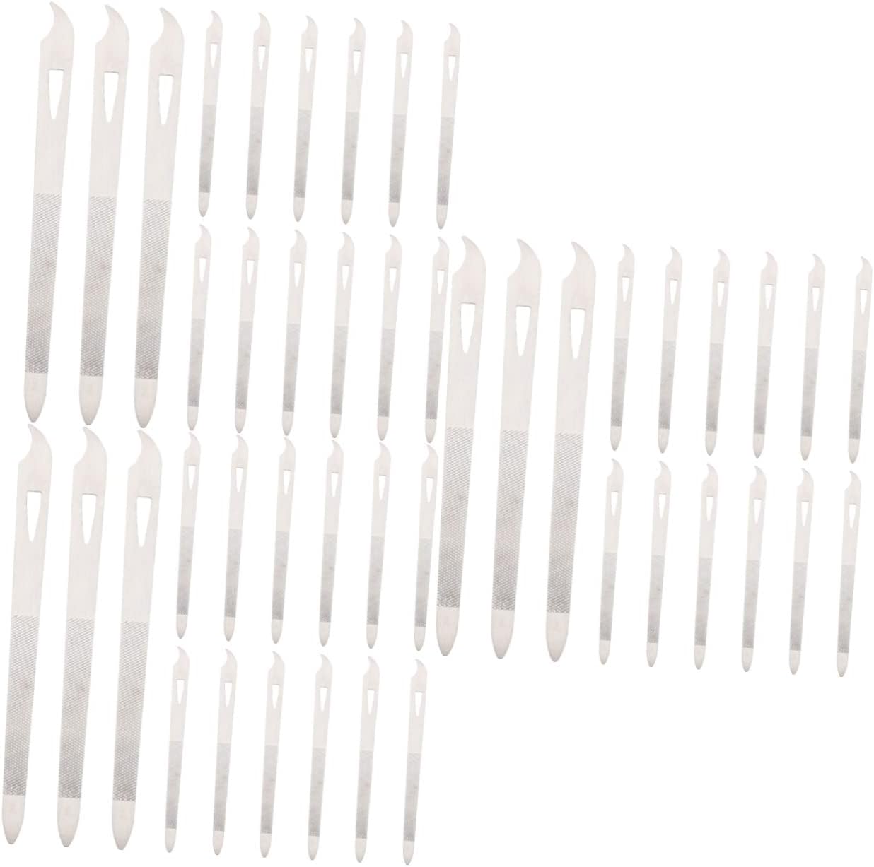 45 Pcs Nail File Household Tools Manicure Tools Pedicure Tools Nail ...