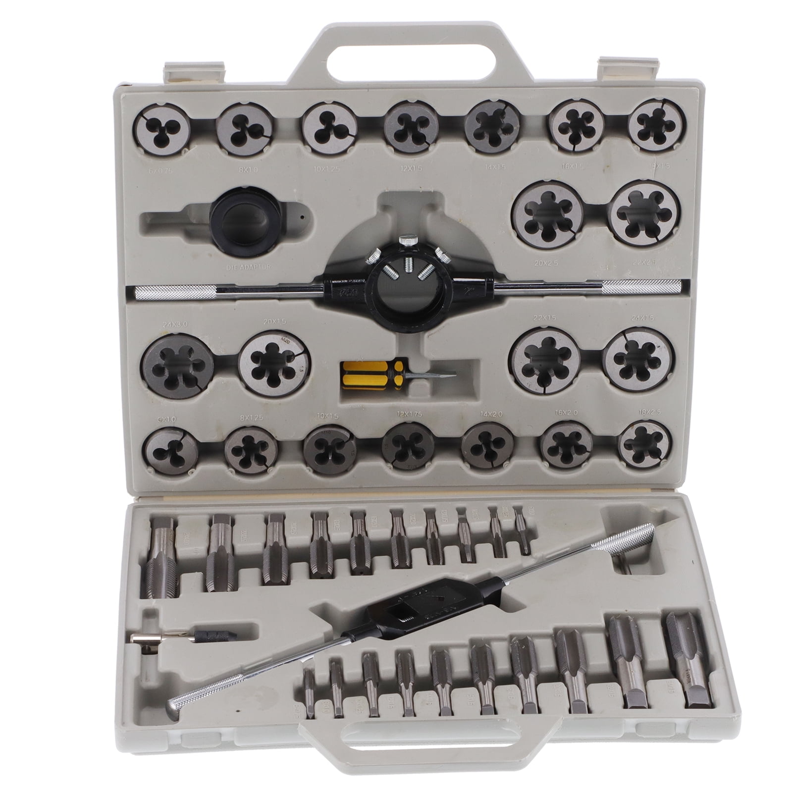 45-Piece Tap and Die Set for Craftsman Metric System with Fine/55 ...