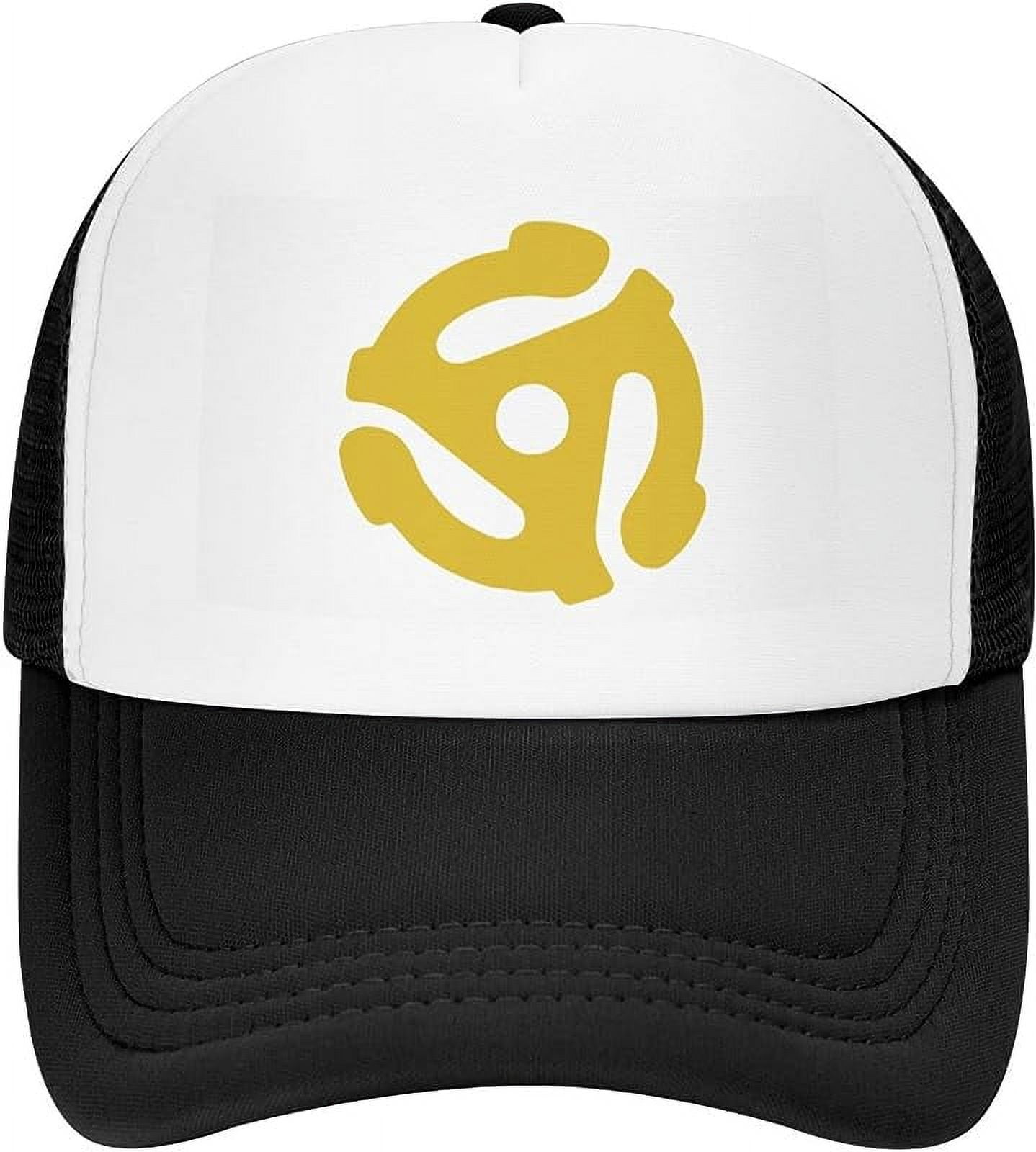 45 RPM Record Adapter Trucker Hats mesh Baseball Cap for Men Women ...