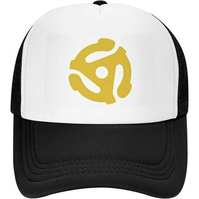 45 RPM Record Adapter Trucker Hats mesh Baseball Cap for Men Women ...