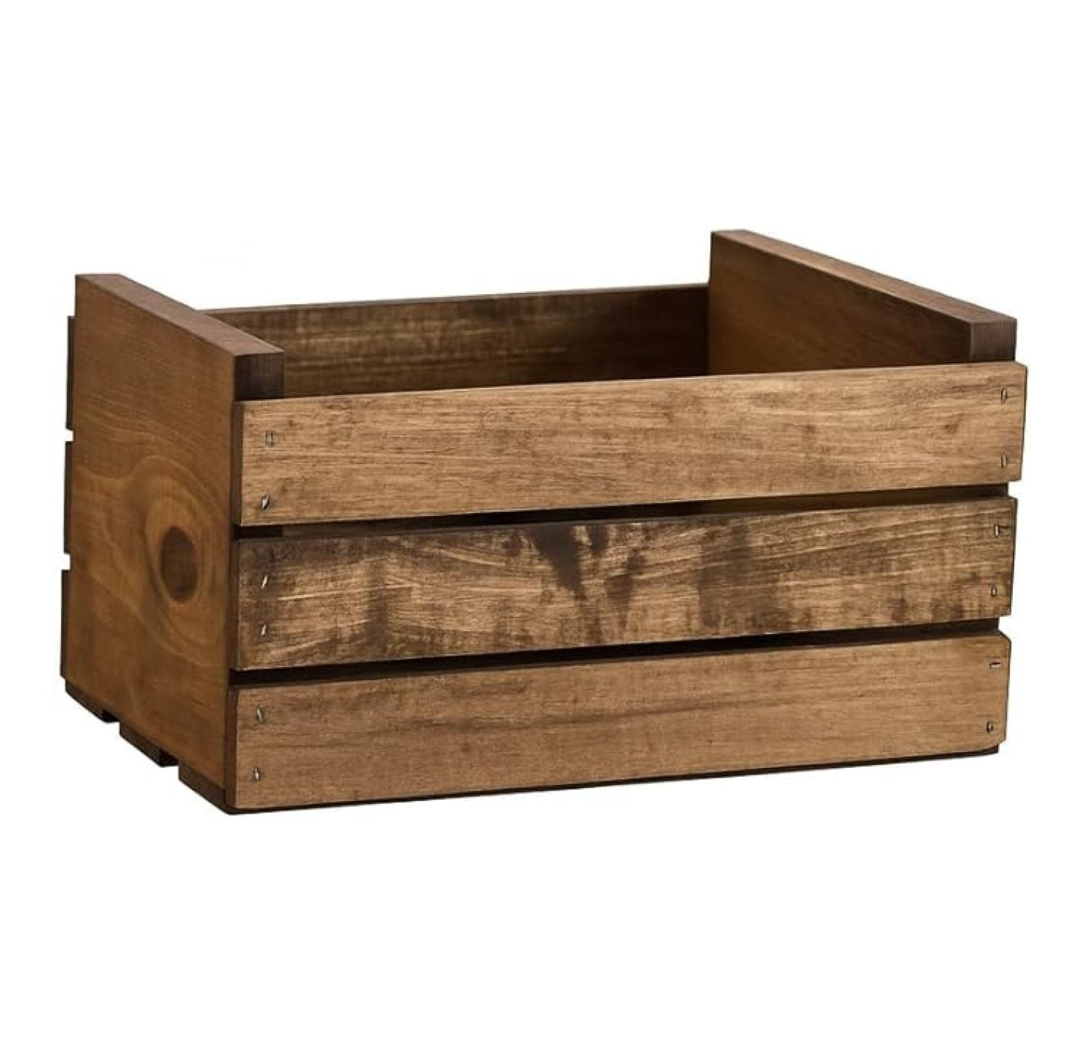 45 RPM Vinyl Record Storage Wood Crate - Walmart.com