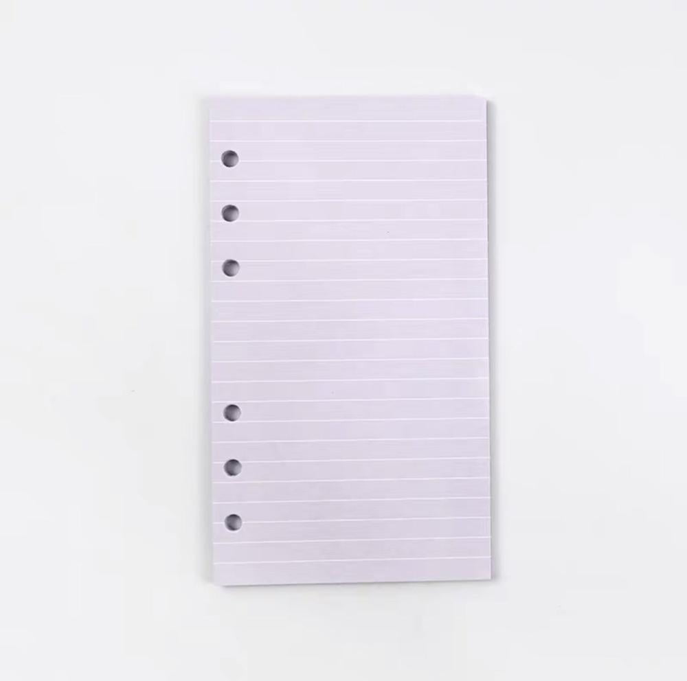 45 Sheets A5 A6A7 Loose Leaf Notebook Refill Spiral Binder Inner Page ...