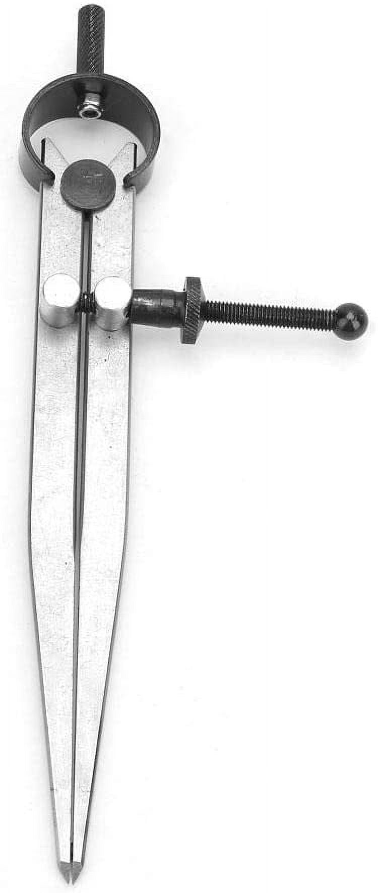 45# Steel Leather Craft Compass Wing Divider Adjustable Spring Compass ...