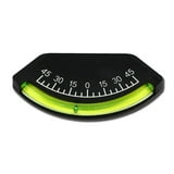 -45 To +45 Degrees Level Gauge Inclinometer with Adhesive Easy To Read Marine Clinometer High ...