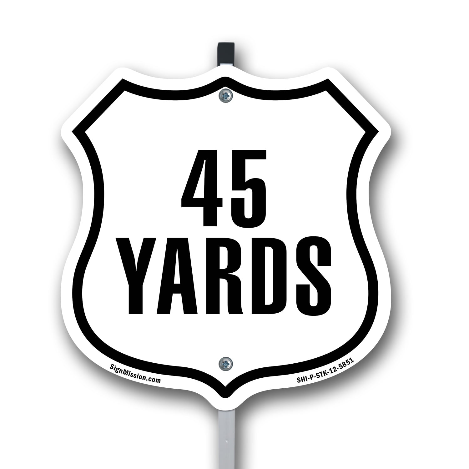 45 Yards Golf Course Running Race 5k Marathon Distance Marker 12 inch X ...