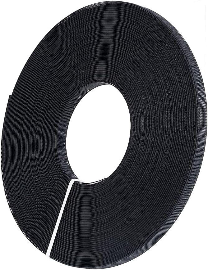 45 Yards Polyester Boning for Sewing 0.47 Inch Black Polyester Corset ...