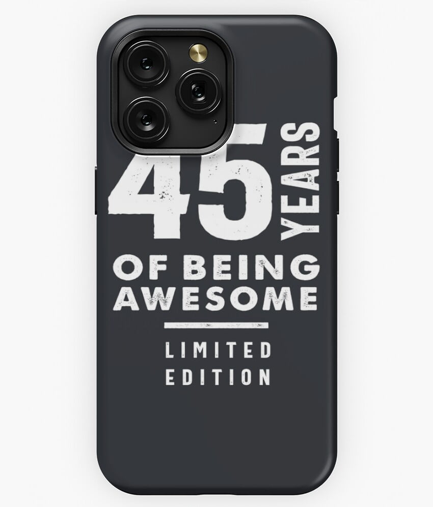 45 Year Old Gift 45th Birthday Gift Ideas Mens G7841 Phone Case for ...