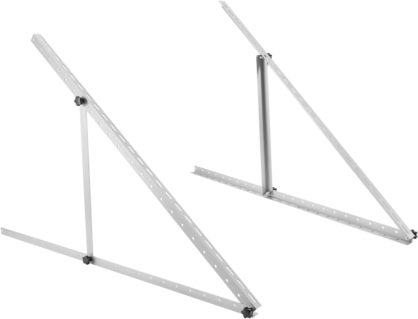 45" adjustable solar panel tilt mount mounting brackets boat, rv, roof ...