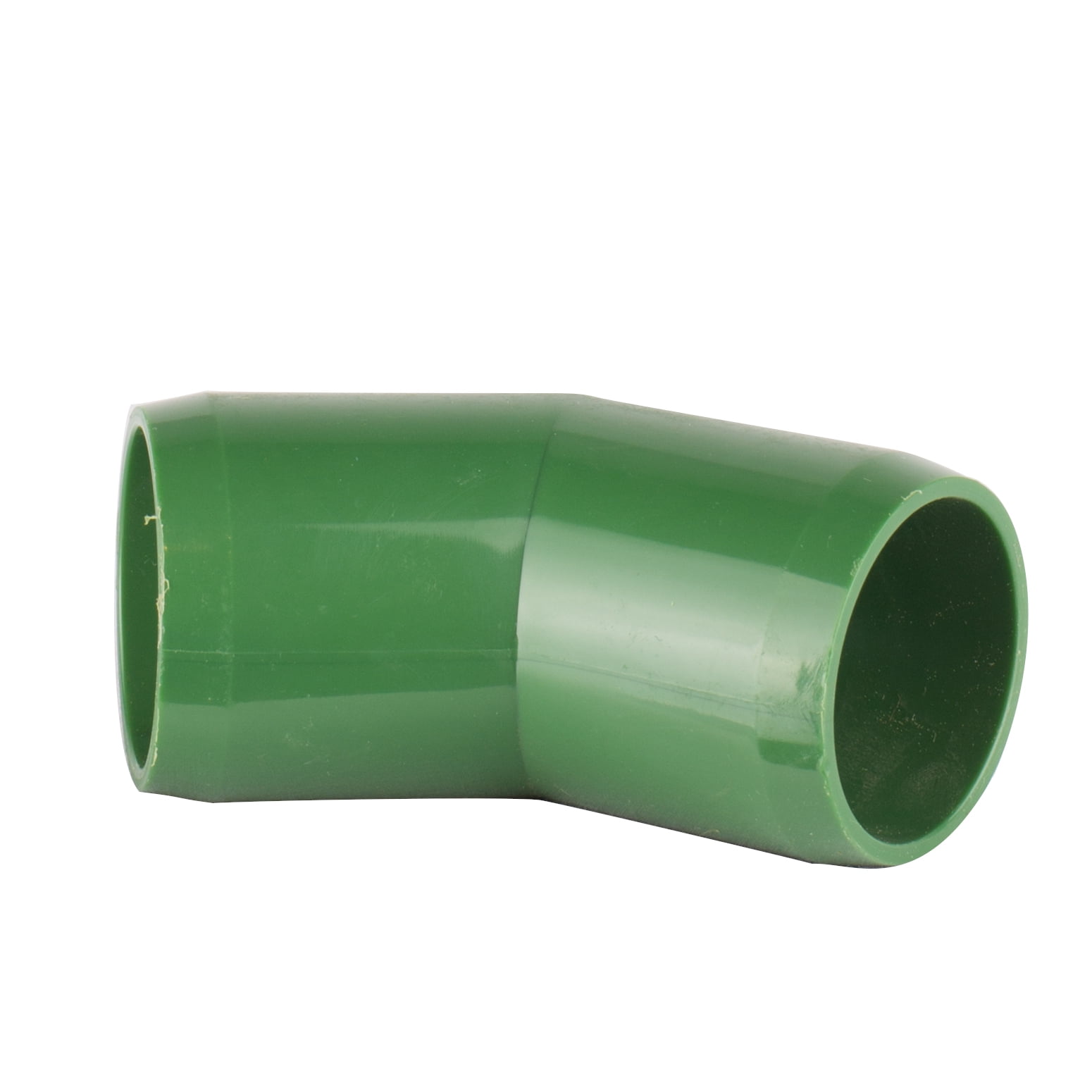 45 degree 1" - Green Furniture Grade PVC Fitting - Walmart.com