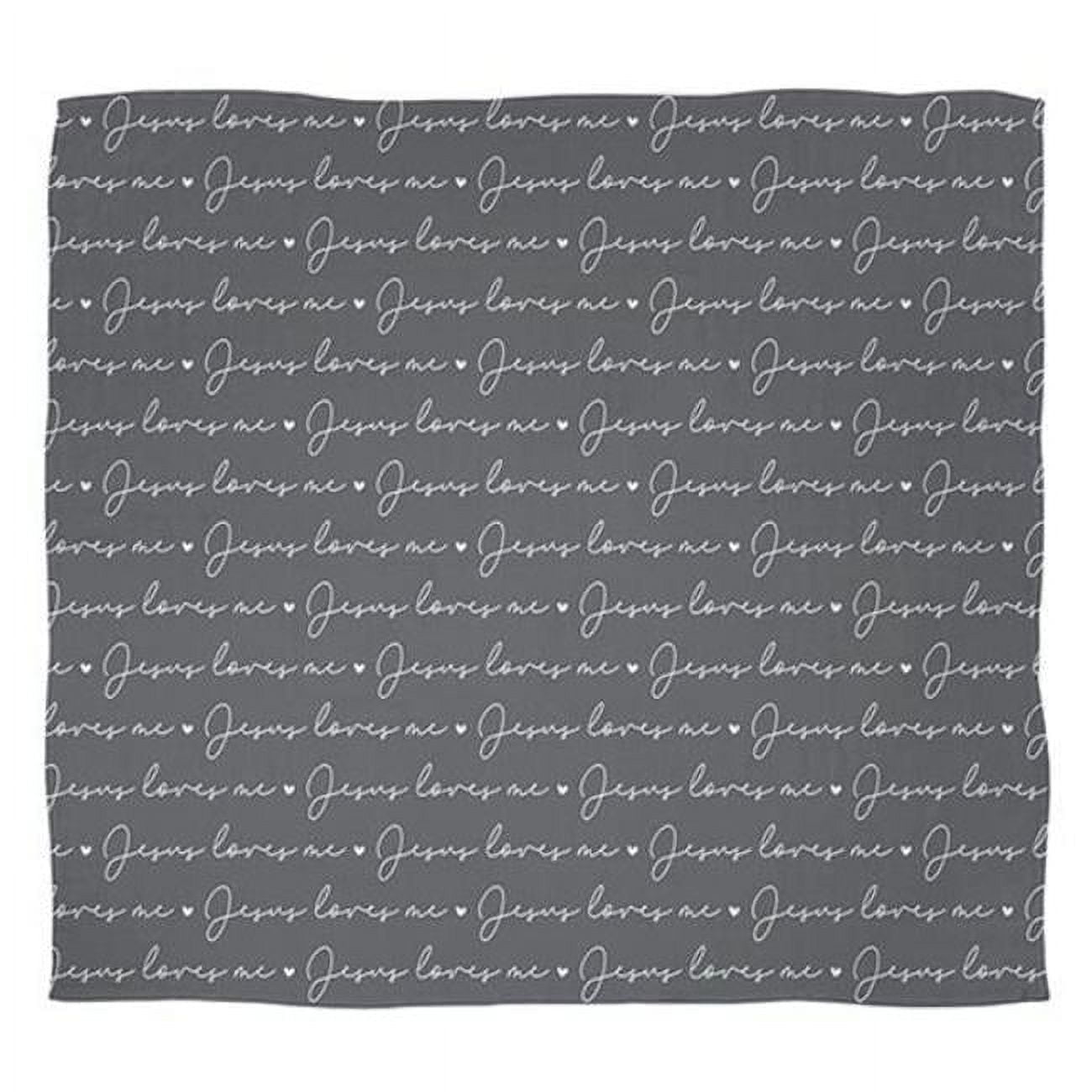 45 in. Square Swaddle Blanket - Jesus Loves Me - Walmart.com