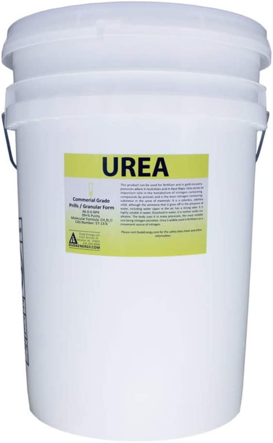 45 lb Pail of Prilled Urea 46.0% Minimum Nitrogen High Quality ...