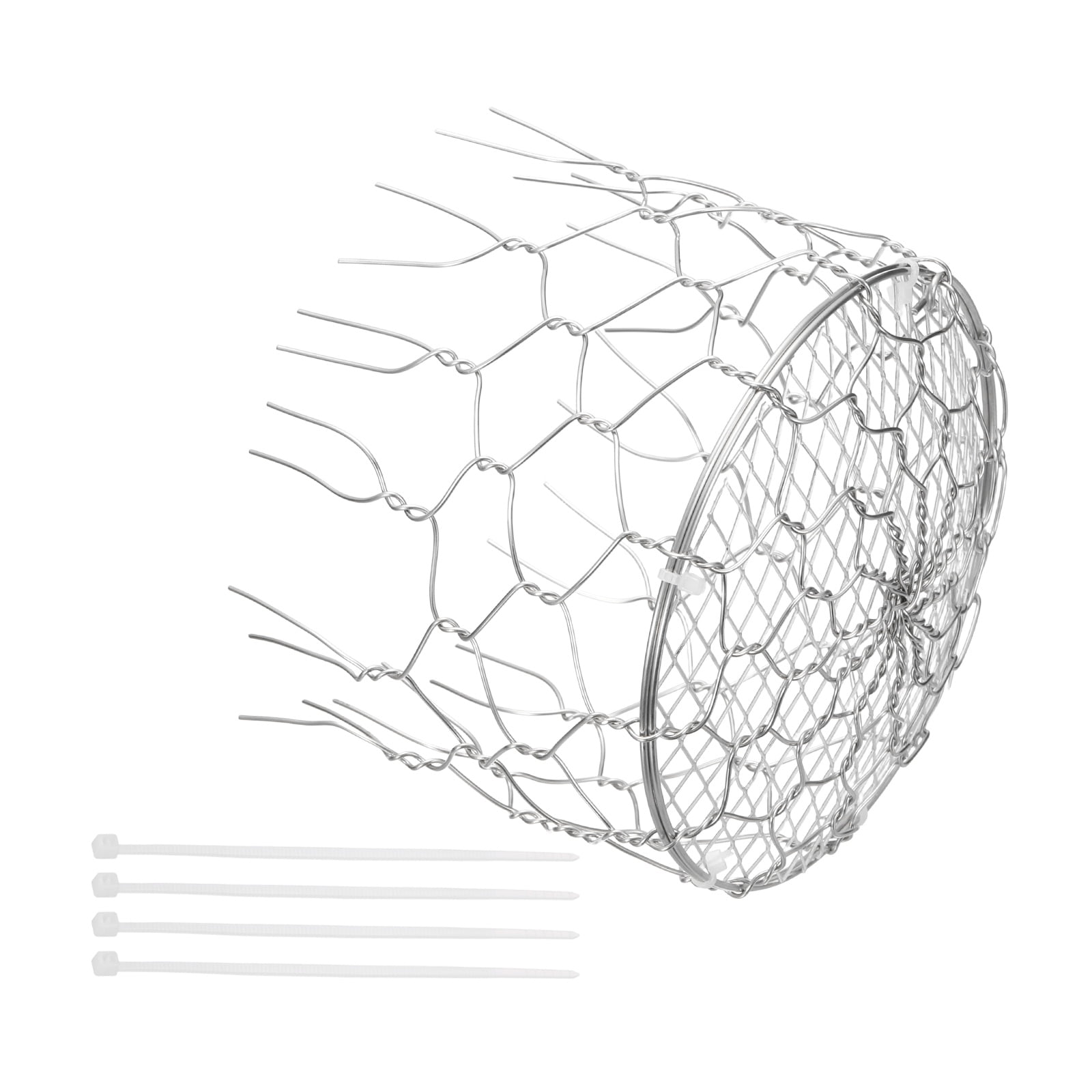 45 mm (1.8") OD Gutter Guard Filter, Stainless Steel Exhaust Pipe Cover ...