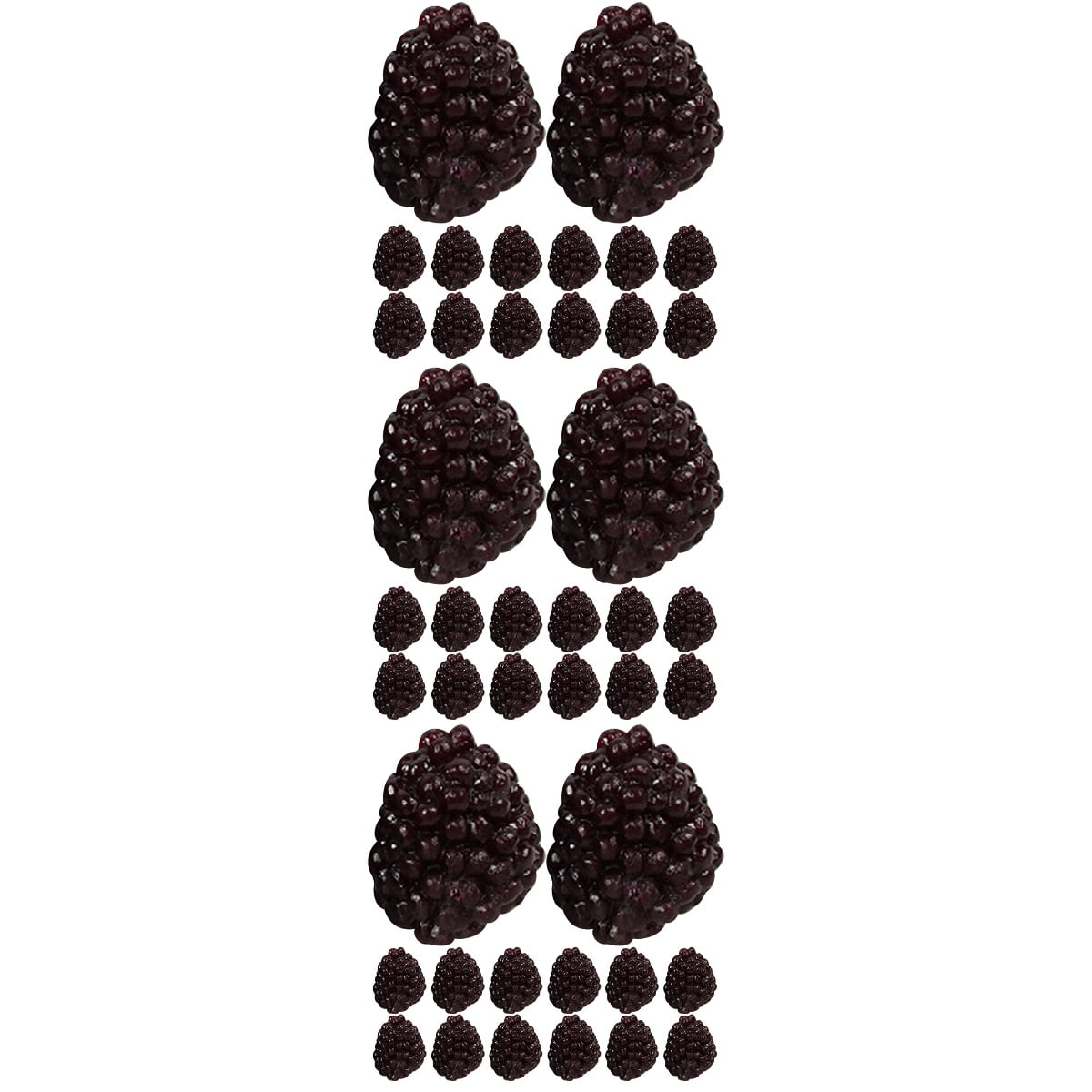 45 pcs Artificial Raspberry Kitchen Fake Raspberry Decoration Realistic ...