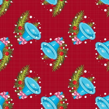 45 x 36 Dancing Elves Stringing Lights on Black 100% Cotton Christmas ...