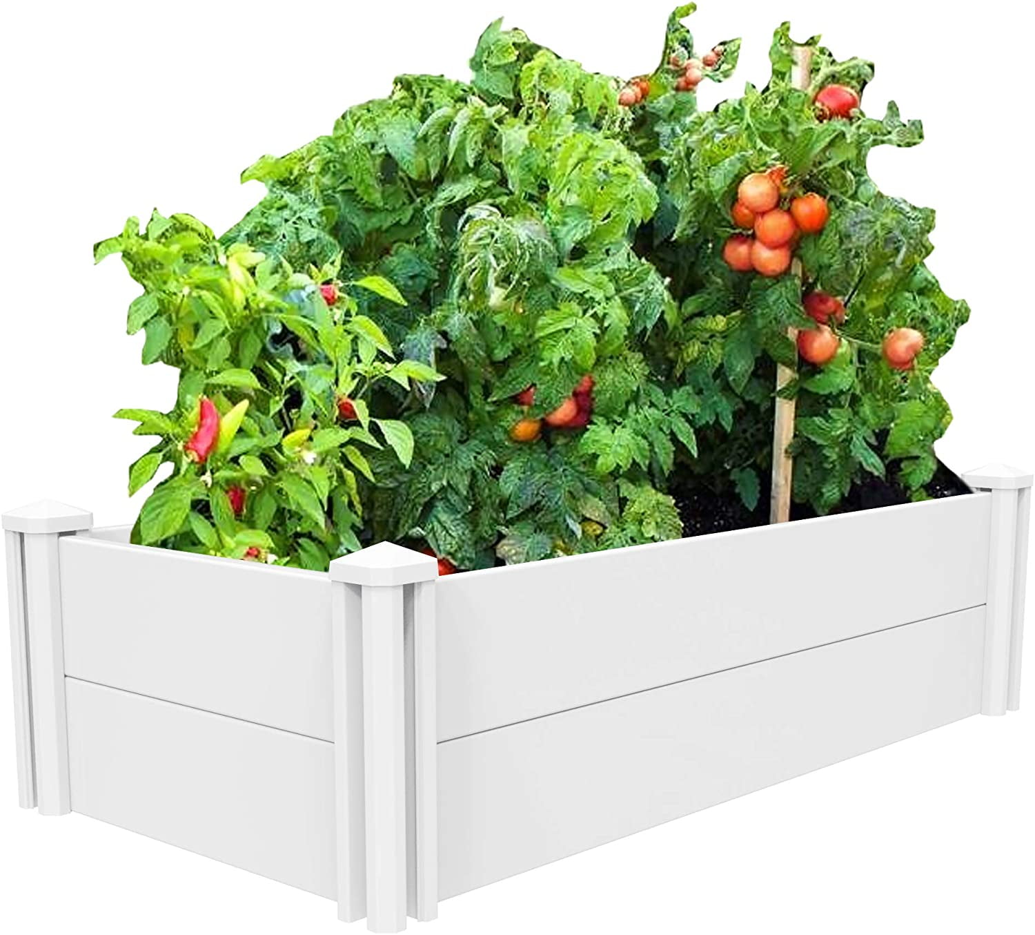 45''x22.5'' Raised Garden Bed Kit | Planter Box Outdoor for Gardening ...