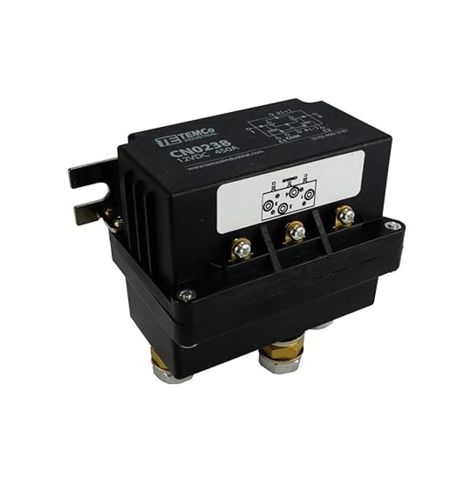 450 Amps DC Winch Motor Reversing Solenoid Relay 12 Volt Contactor ...
