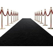 WANLISELL 3.3 x 10 ft Red Carpet Runner, Extra Thick Red Runway Rug ...